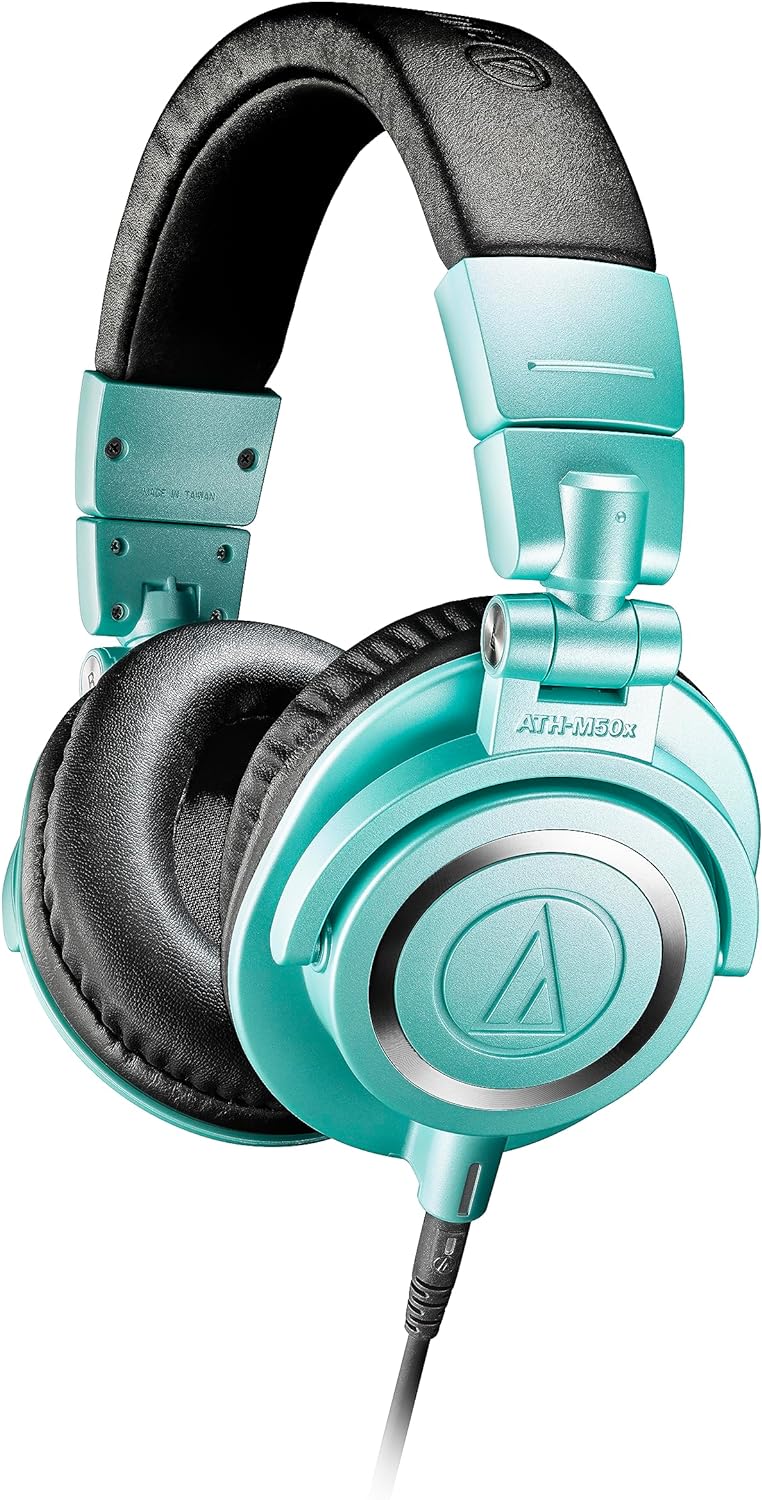 Audífono Ice-Blue AUDIO TECHNICA Modelo: ATH-M50X-ibAT cod.0201025 ...