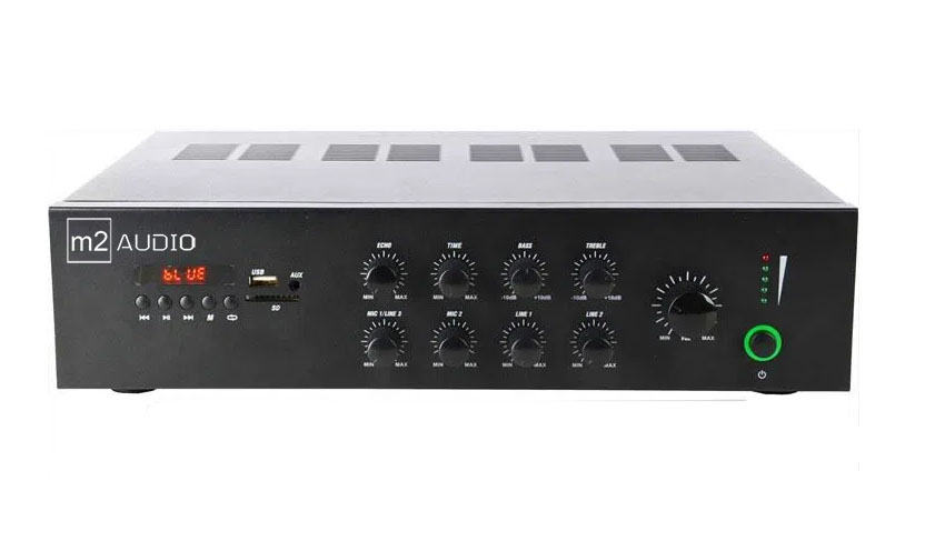 Amplificador PA 120W 70v USB/MP3/Bluetooth Modelo: HY1120MBT cod ...